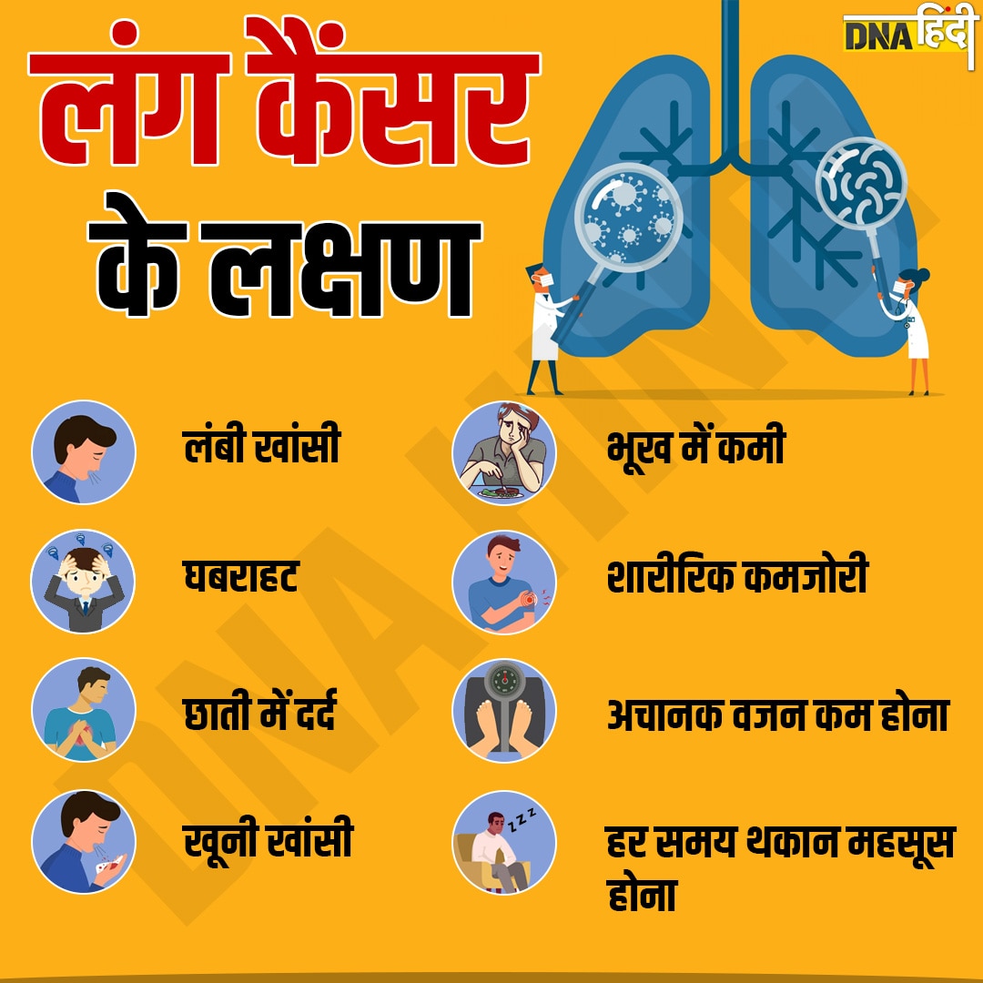 खांसी में दिखने वाले ये लक्षण हो सकते हैं Lung Cancer के संकेत सर्दी के मौसम का असर समझ न करें 
